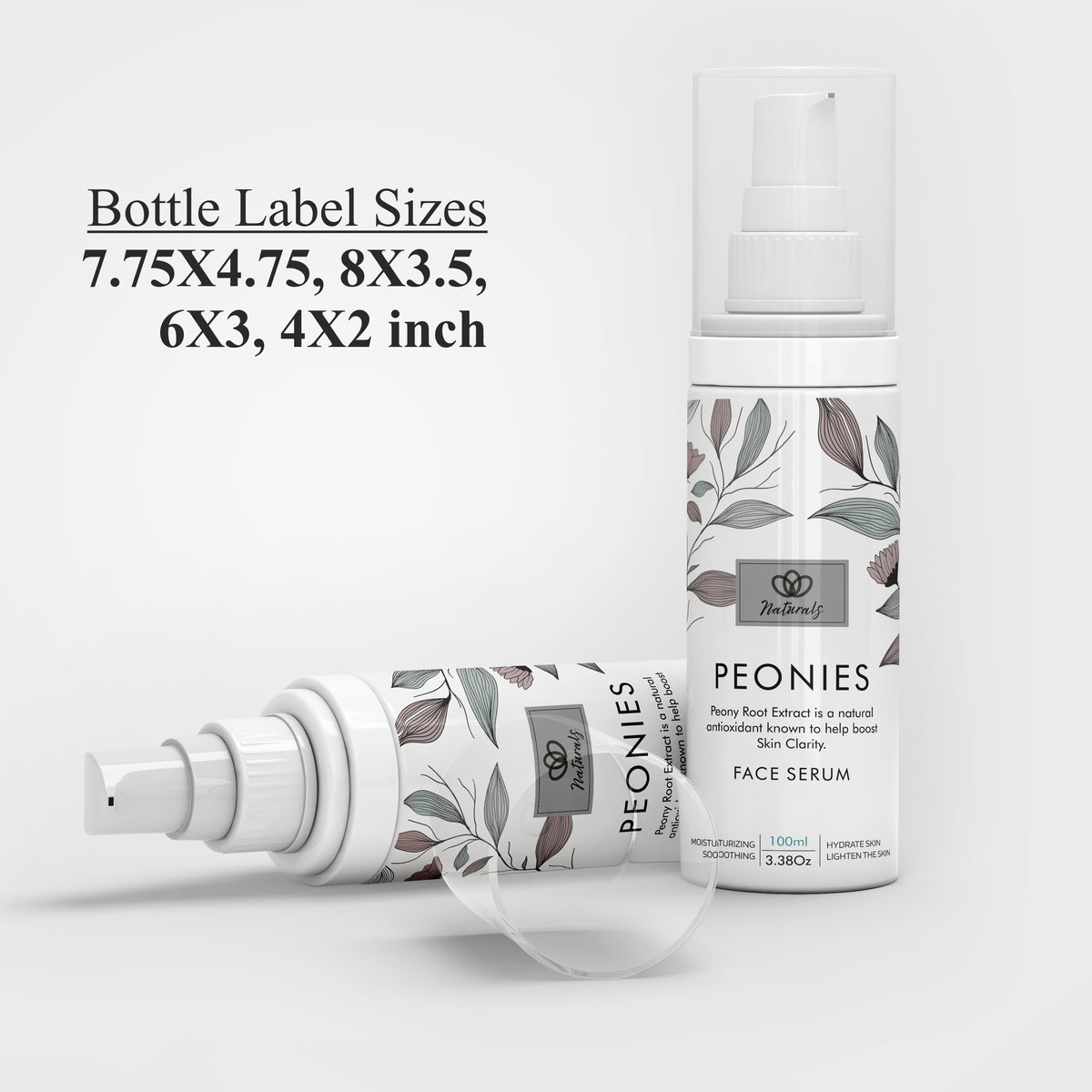 Customized Body Product Labels, DIY Cosmetic Label Editable Cosmetic L ...