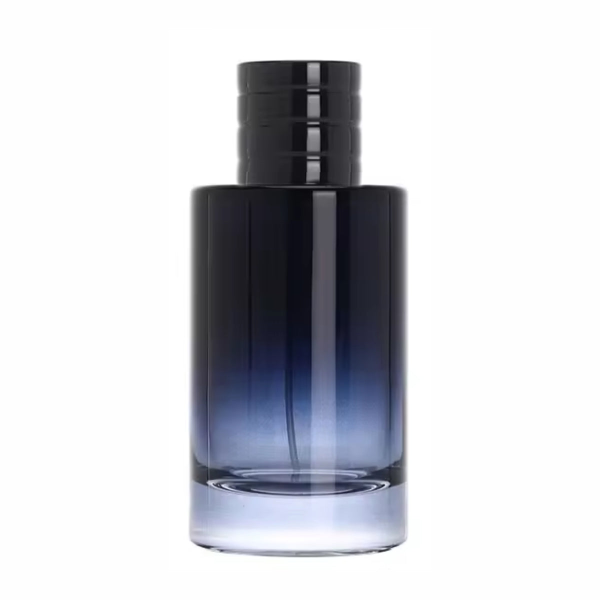 [ZMS] Transparent Blue Gradient Glass Perfume Bottle With Black Magnet ...