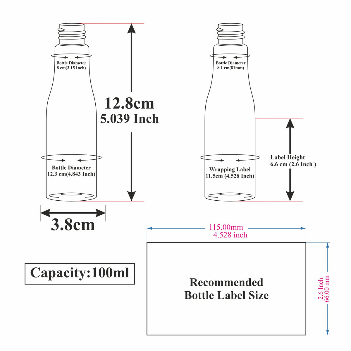 100ml, 200ml, plastic bottles for packaging india, plastic packaging ...