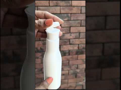 [ZMW103] Milky White Asta Bottle With White Flip Top Cap - 200ml ...