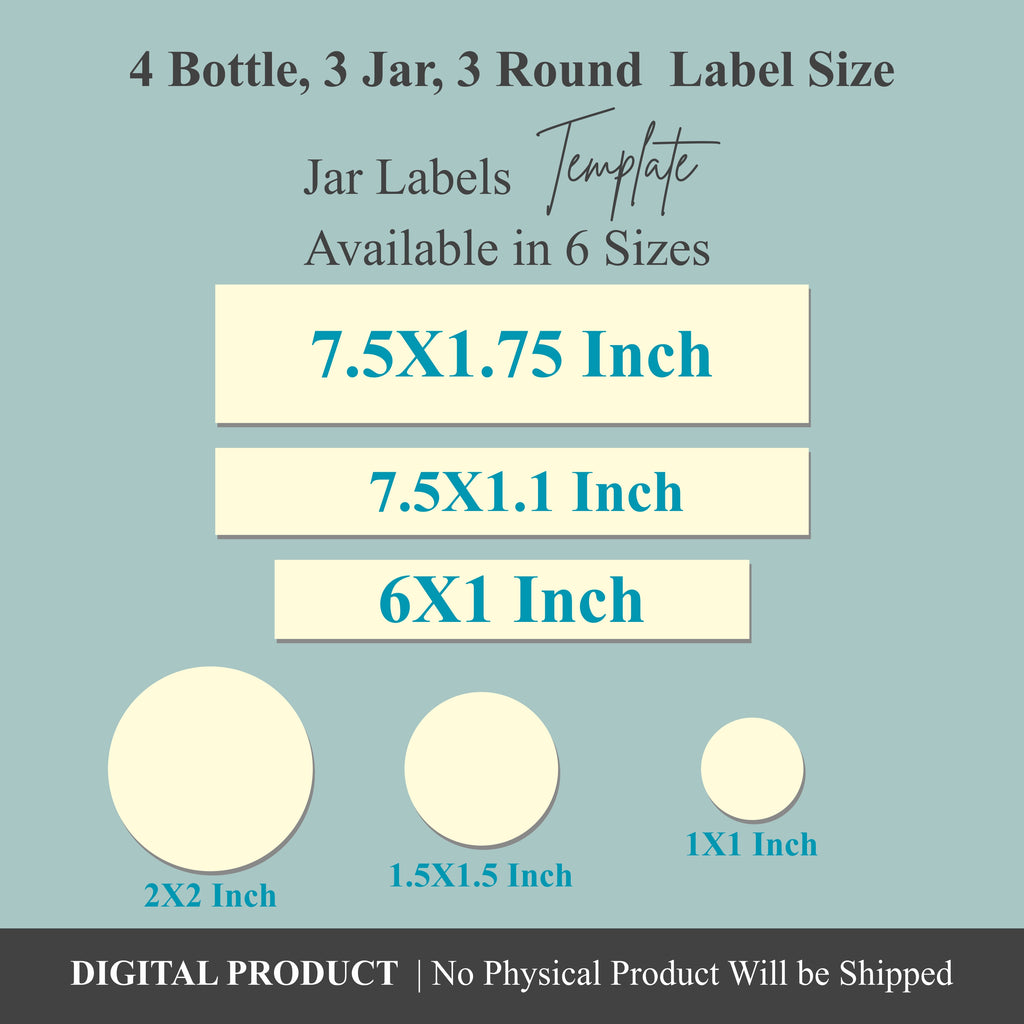 Product Label Template Editable Cosmetic Label Template Skin Care Labe ...