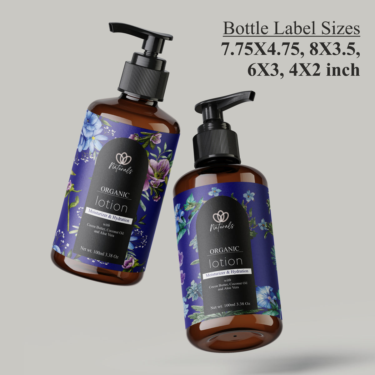 Product Label Template Editable Cosmetic Label Template Skin Care Labe ...