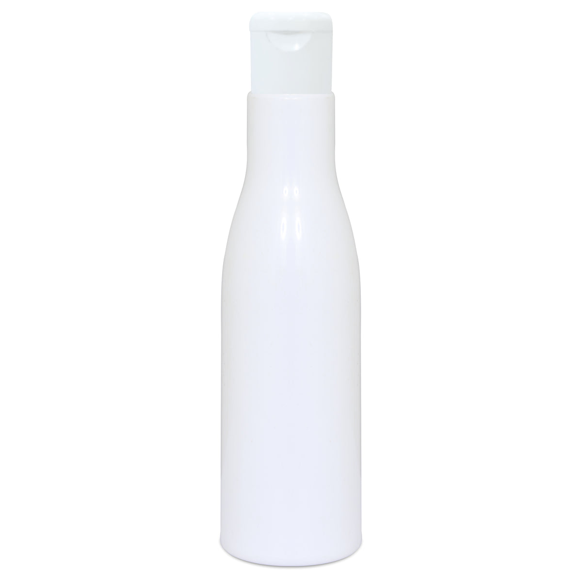 [ZMW27] Milky White Bottle With White Flip Top Cap - 200ml – Zenvista ...