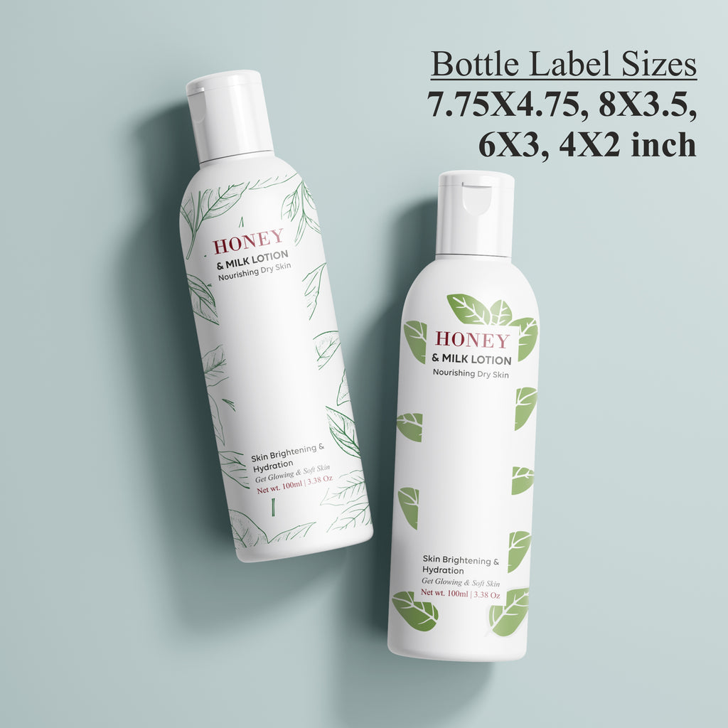 Product Label Template Editable Cosmetic Label Template Skin Care Labe ...