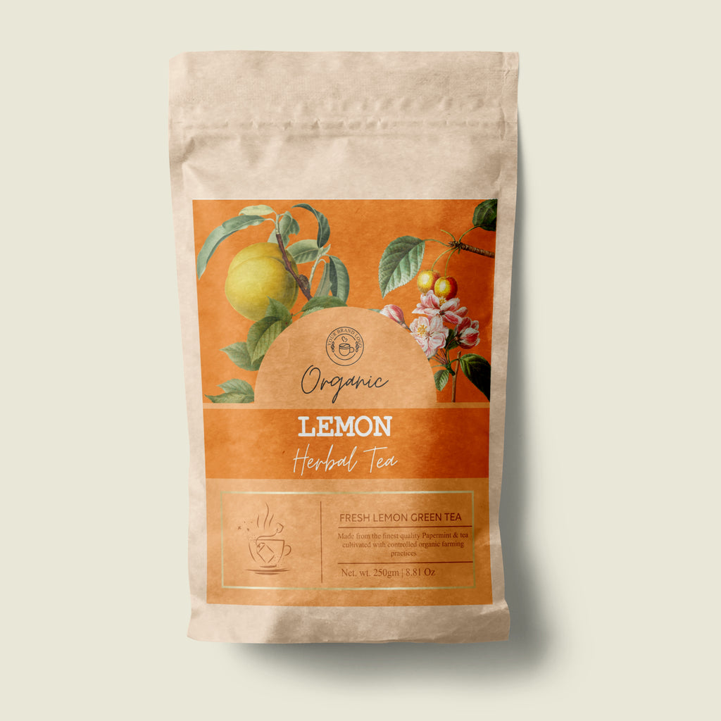 Product Label Template Editable Pouch Label Template | Tea Label | Soa ...